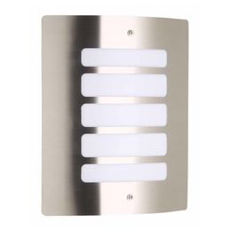 Brilliant Lampe Todd Außenwandleuchte edelstahl | 1x A60, E27, 60W, geeignet für | Gr.: onesize