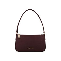 Lazarotti Bologna Leather Schultertasche Leder 22 cm in burgundy | Gr.: onesize