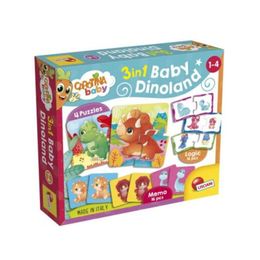 Liscianigiochi Spiel - Carotina Baby Dinoland 3 in 1 | Gr.: onesize