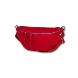 Leder G&uuml;rteltasche Florence Tasche rot ca. 37cm | Gr.: onesize