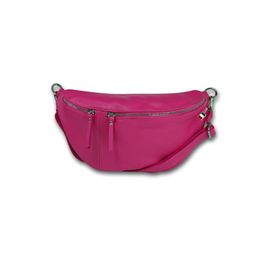 Leder G&uuml;rteltasche Florence Tasche pink, fuchsia ca. 37cm | Gr.: onesize