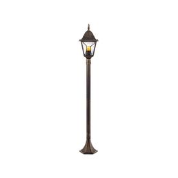 Brilliant Janel Außenstandleuchte 120cm in schwarz gold | Gr.: onesize