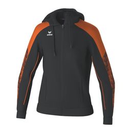 Erima Trainingsjacke "Evo Star Trainingsjacke Mit Kapuze" in Schwarz | Gr.: XXS