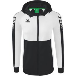 Erima Trainingsjacke "Six Wings Trainingsjacke Mit Kapuze" in Schwarz | Gr.: XXS