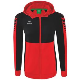 Erima Trainingsjacke "Six Wings Trainingsjacke Mit Kapuze" in Rot | Gr.: XXS