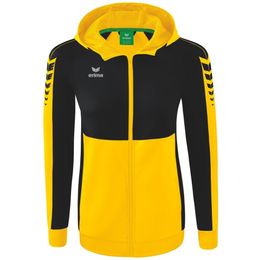 Erima Trainingsjacke "Six Wings Trainingsjacke Mit Kapuze" in Gelb | Gr.: XXL