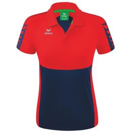 Erima Polo "Six Wings Poloshirt" in Blau | Gr.: XL