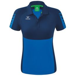 Erima Polo "Six Wings Poloshirt" in Blau | Gr.: XXS