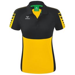 Erima Polo "Six Wings Poloshirt" in Gelb | Gr.: XL