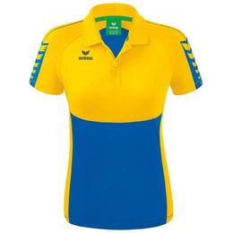 Erima Polo "Six Wings Poloshirt" in Blau | Gr.: XL
