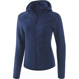 Erima Fleecejacke/Fleecepullover "Steppjacke Function" in Blau | Gr.: M