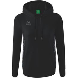Erima Pullover "Essential Team Kapuzensweat" in Schwarz | Gr.: L