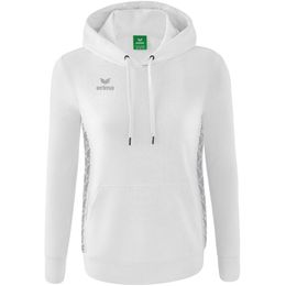 Erima Pullover "Essential Team Kapuzensweat" in Wei&szlig; | Gr.: L