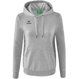 Erima Pullover "Essential Team Kapuzensweat" in Grau | Gr.: XXS