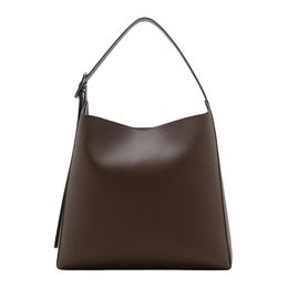 Mango Schultertasche 'Winnie' Damen Gr&ouml;&szlig;e One Size dunkelbraun
