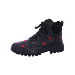 Superfit Schnürstiefel Abby Nova in Schwarz | Gr.: 35