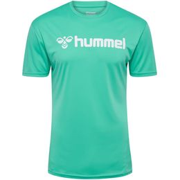 Hummel T-Shirt Hmllogo Erwachsene in ATLANTIS | Gr.: XL