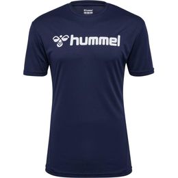 Hummel T-Shirt Hmllogo Erwachsene in MARINE | Gr.: L