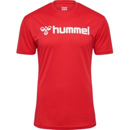Hummel T-Shirt Hmllogo Erwachsene in TRUE RED | Gr.: L