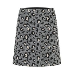 More & More More & More kurzer Schlupfrock mit Leomuster in reycled jersey jacquard | Gr.: 42