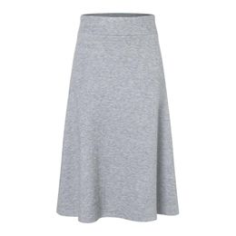More & More More & More A-Linien-Sweatrock in Midil&auml;nge in warm grey melange | Gr.: 34