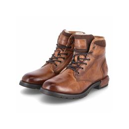 Bugatti Stiefel mit Warmfutter in braun | Gr.: 43