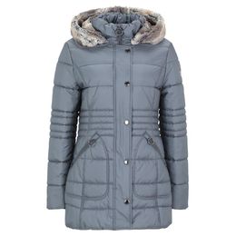 Betty Barclay Outdoorjacke mit abnehmbarer Kapuze in Ashley Blue | Gr.: 40