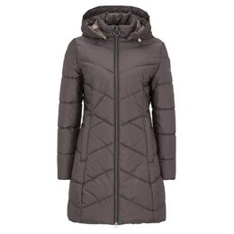 Betty Barclay Outdoorjacke mit abnehmbarer Kapuze in Dunkelbraun | Gr.: 46
