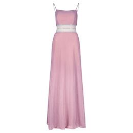 Vera Mont Abendkleid mit Effektgarn in Rose/Cream | Gr.: 44