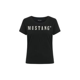 Mustang T-Shirt 1er Pack in Schwarz | Gr.: L