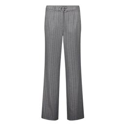 Betty Barclay Marlene-Hose mit Bindegürtel in Mausgrau | Gr.: 48