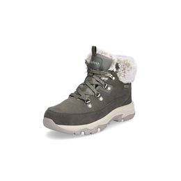 Skechers Schnürboot Trego Snow Worries in Olivegrün | Gr.: 37
