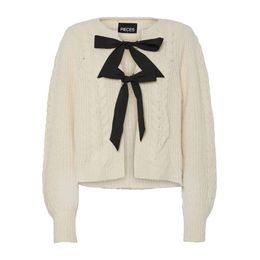 Pieces Strickjacke in Birch | Gr.: S