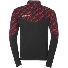 Uhlsport Trainingsjacke "Progressive 28 1/4 Zip Top" in Schwarz | Gr.: 128