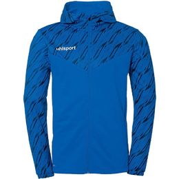 Uhlsport Trainingsjacke "Progressive 28 Multi Hood Jacke" in Blau | Gr.: 128