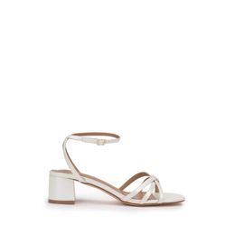 Wittchen Damenschuhe Sandalen Aus Kunstleder Mit Blockabsatz in White | Gr.: 41