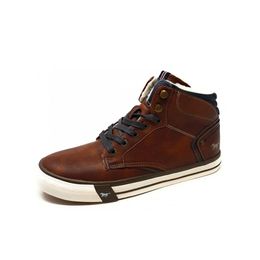 Mustang Shoes Schnürstiefel in Braun | Gr.: 41