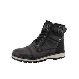 Tom Tailor Schnürstiefel in Grau | Gr.: 42