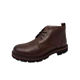 Sioux Schnürstiefel Adalrik in Braun | Gr.: 42,5