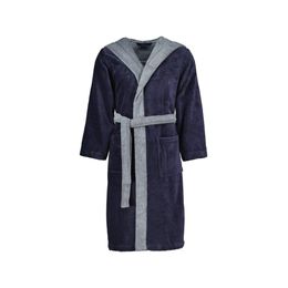 Vossen Badem&auml;ntel unisex Kapuze Poppy anthrazit - 013 in anthrazit - 013 | Gr.: L