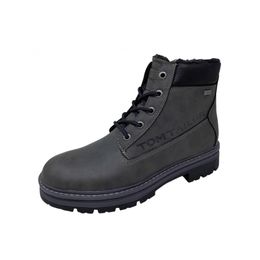 Tom Tailor Schnürstiefel in Grau | Gr.: 42