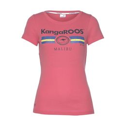 Kangaroos T-Shirt in himbeere | Gr.: 36-38