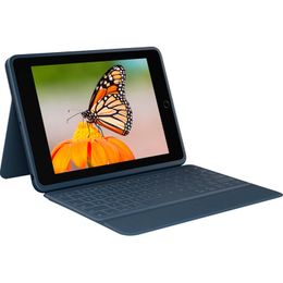 Logitech iPad-Tastatur »Rugged Combo 3« (Multimedia-Tasten) blau
