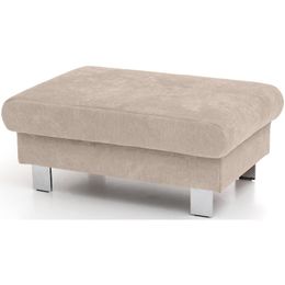 COTTA Hocker &raquo;Komaris, B: 100 cm&laquo; individuell zu kombinieren beige Microfaser PRIMABELLE (100% Polyester);Kunstleder SOFTLUX;Feinstruktur (100% 
