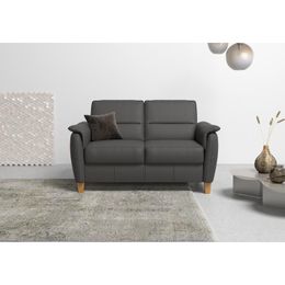Home Affaire 2-Sitzer &raquo;Palmera, B: 149 cm&laquo; mit Federkern braun Luxus-Microfaser (100% Polyester);Struktur (100% Polyester);Luxus-Microfaser in 
