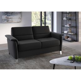Sit & More sit&more 2,5-Sitzer &raquo;Palmera, B: 179 cm&laquo; mit Federkern schwarz 100% Polyester