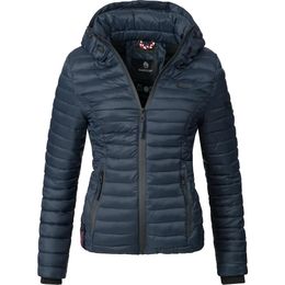 Marikoo Between-Season Jacket 'Samtpfote' female Blue size L