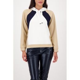 monari Damen Kapuzensweatshirt &raquo;Sweatshirt Colorblock&laquo;, Regular fit mit Rundhalsausschnitt 36