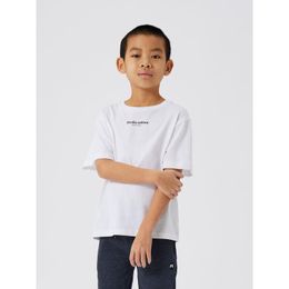 name it T-Shirt »NKMBRODY SS NREG TOP NOOS« mit dezentem 3D-Frontmotiv bright white 158 (164) 158 (164) Basic T-Shirt von name it