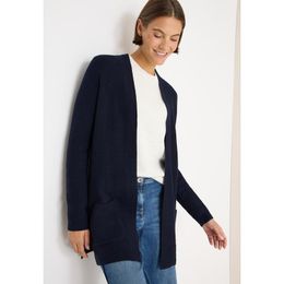 Cecil Cardigan offen und langarm urban dark blue XS (36) XS (36) Strickjacke von Cecil